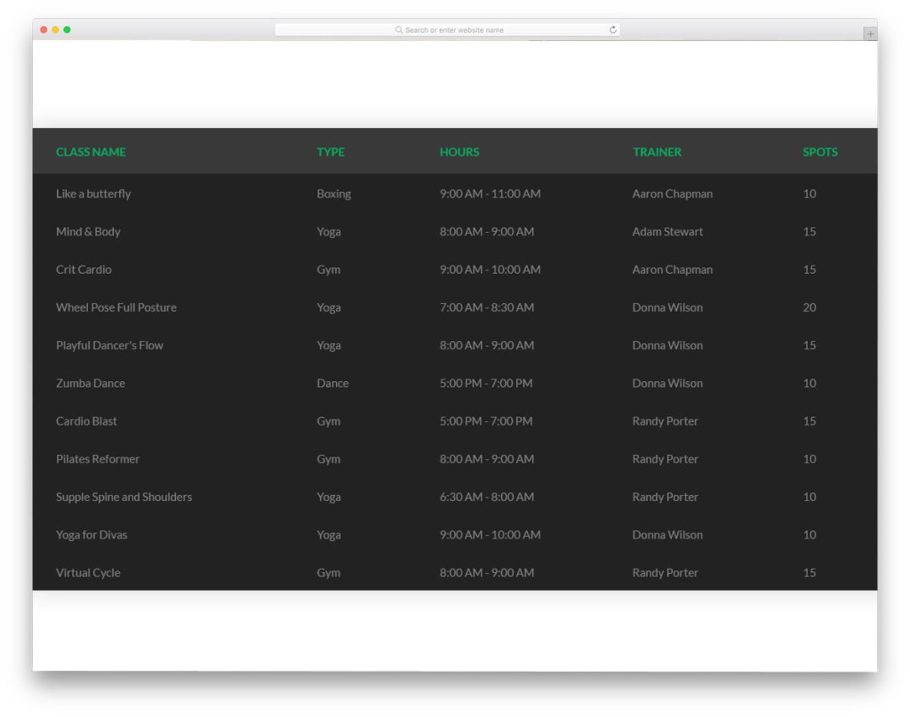 20 Mejores plantillas gratuitas para crear tablas CSS 2018 – Plantillas ...